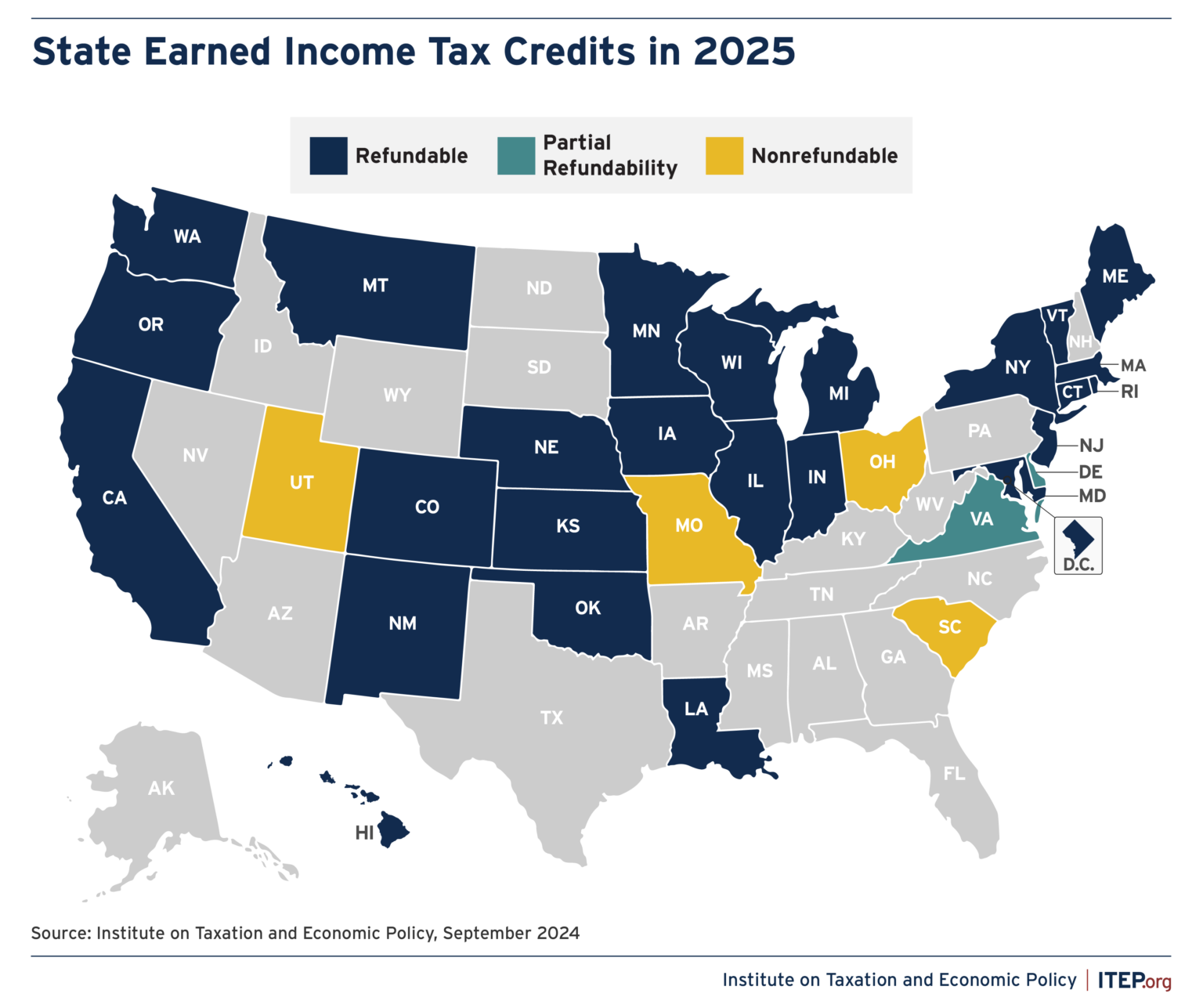 State Earned Income Tax Credits Support Families and Workers in 2024 – ITEP