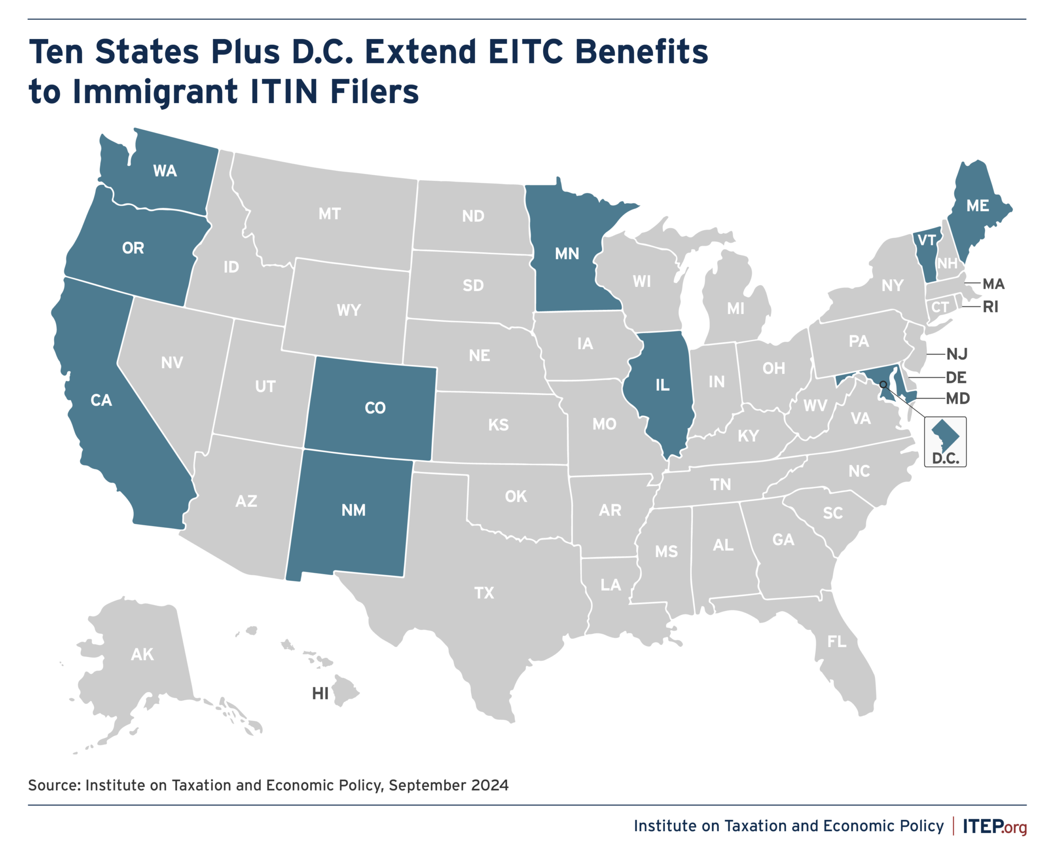 State Earned Income Tax Credits Support Families and Workers in 2024 – ITEP
